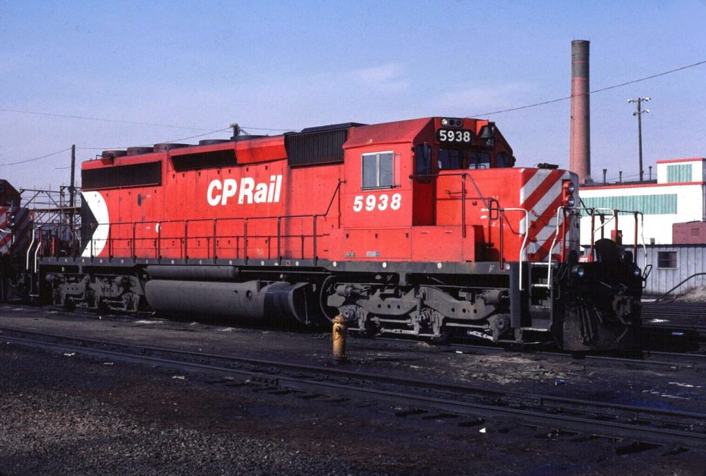 CP 5938 Toronto March1982 – Photographer Unknown | Waterloo Region Model Railway Club